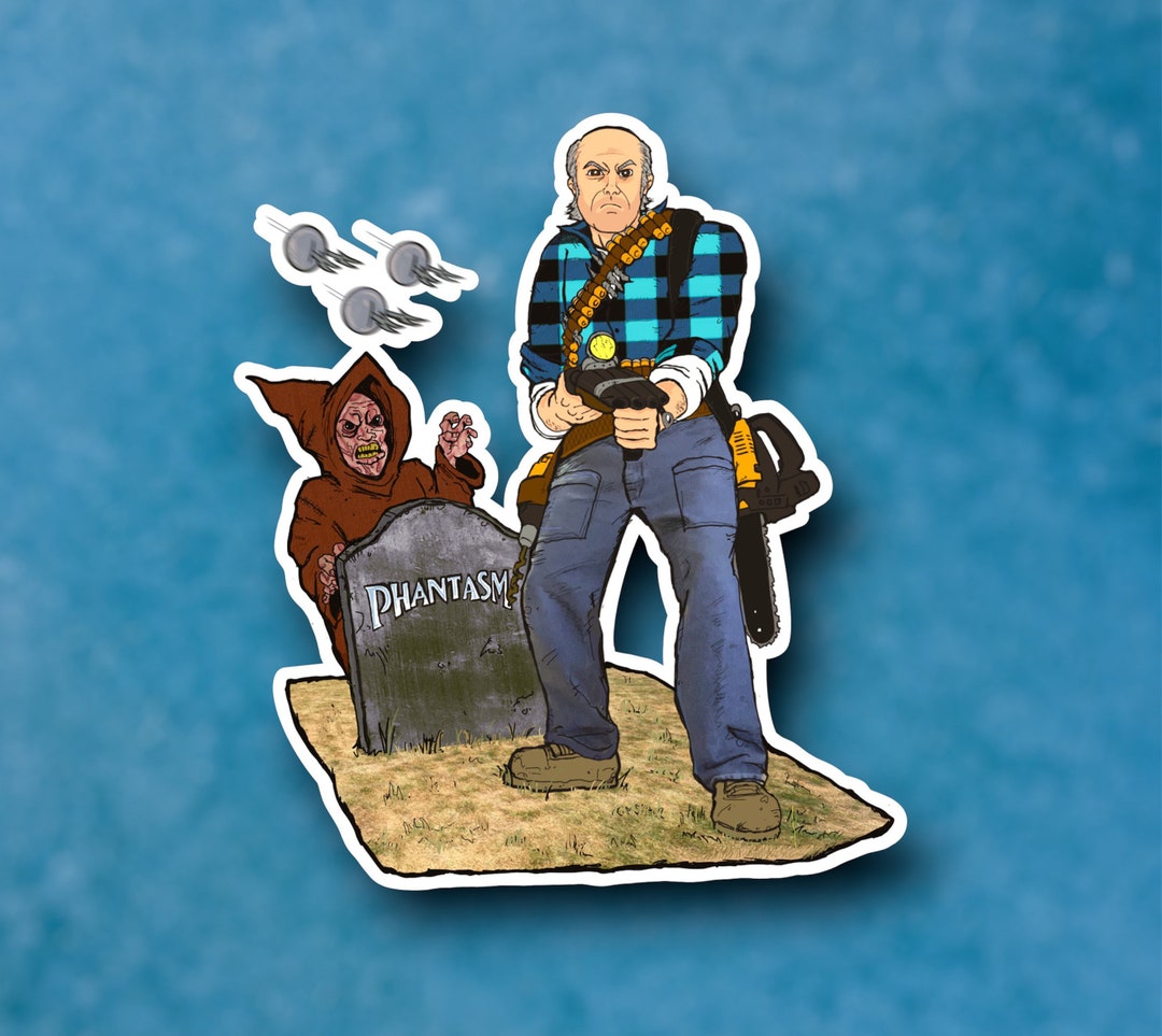Phantasm Sticker, Reggie, 70s Horror Movie, Zombie Waterproof, Vinyl ...