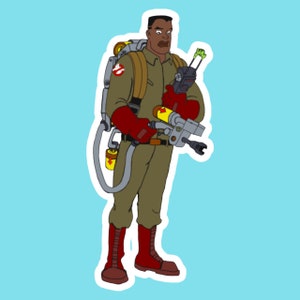 Extreme Ghostbusters, 90s Cartoon, Waterproof, Vinyl Stickers for ...