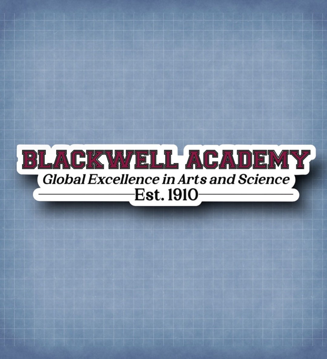 Life is Strange Sticker, Blackwell Academy, Lis, Video Game, Waterproof ...