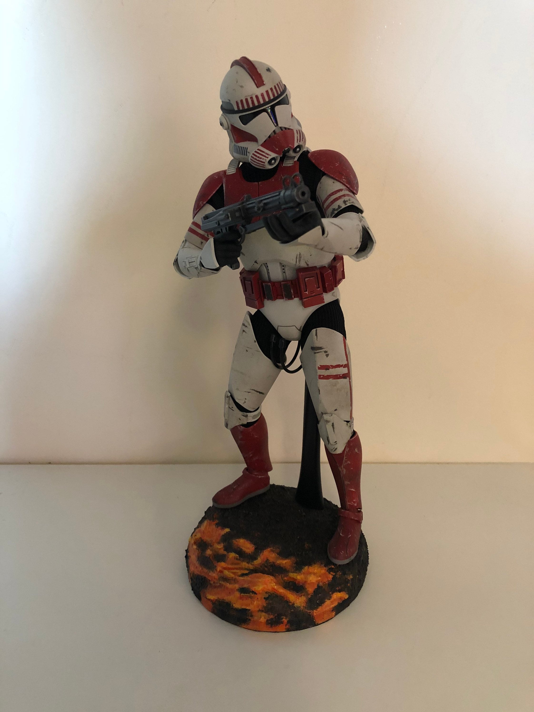 Mustafar Diorama 1:6 Scale Base - Etsy