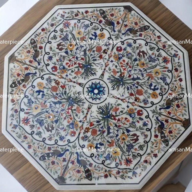 Indian Inlay Table - Etsy