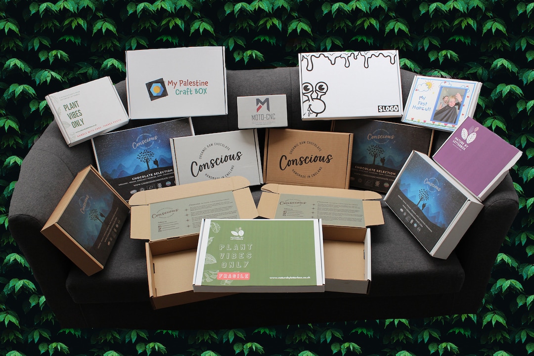 Custom Printed Trojan Boxes Royal Mail Small Parcel Boxes Printed - Etsy