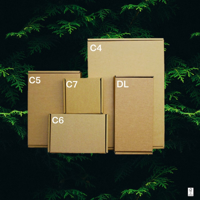 Folding Cardboard Box - Etsy UK