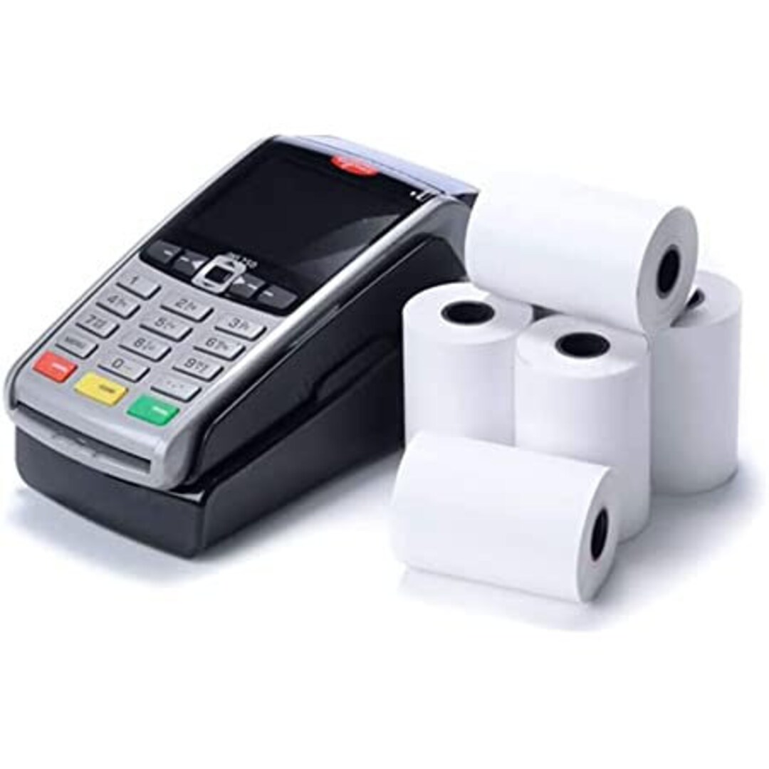 57 X 40mm Thermal PDQ Card Machine Rolls for Cash Registers - Etsy UK