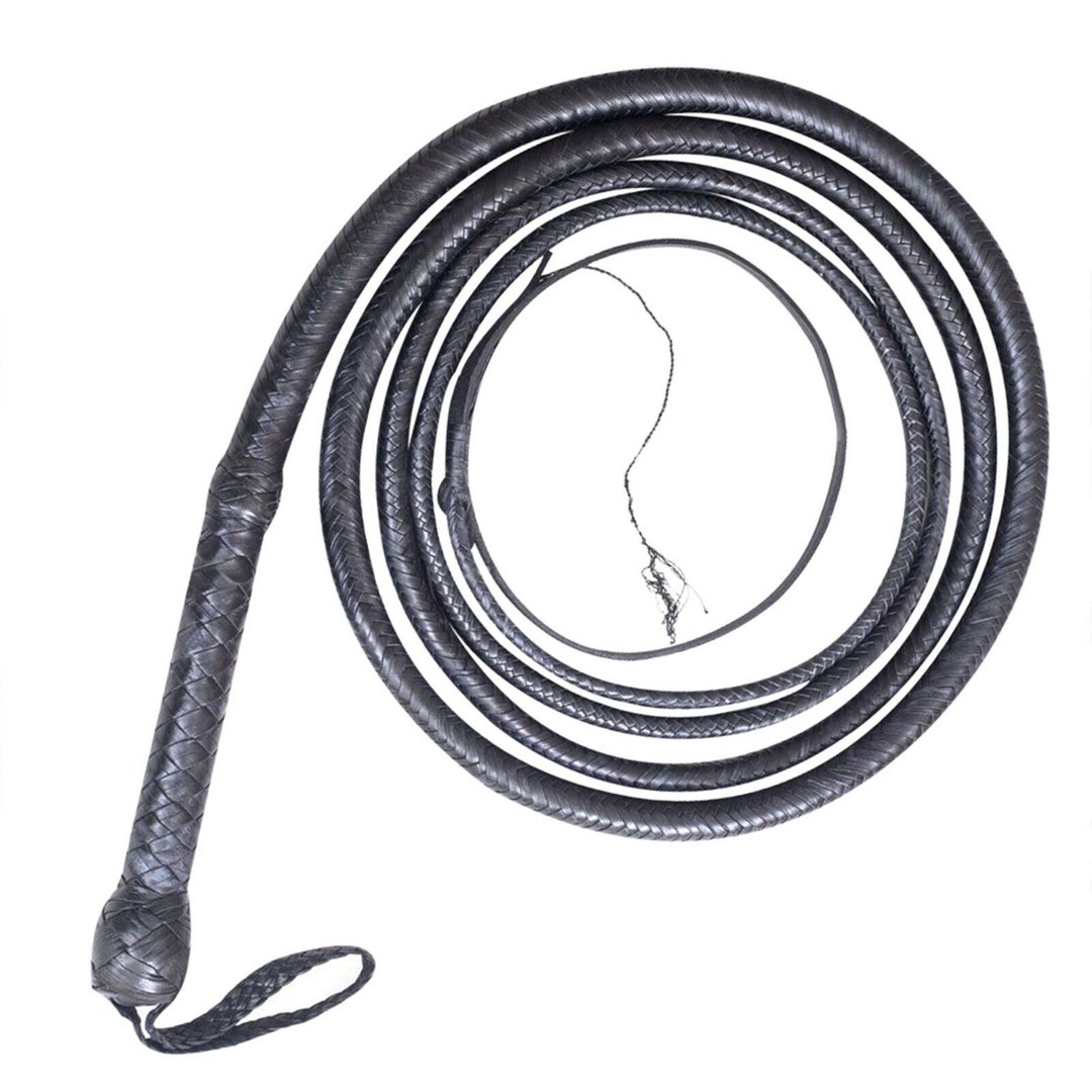 Kangaroo Hide Leather BULL WHIP 04 to 16 Feet Long 16 Plaits Indiana ...