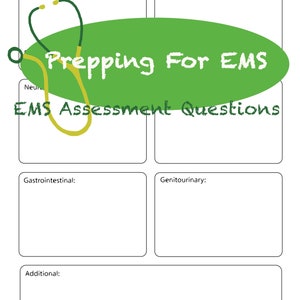 EMT Student- Study Guide EMS Bundle (digital Download) - Etsy