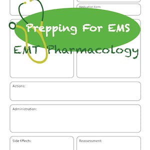 EMT Student- Study Guide EMS Bundle (digital Download) - Etsy