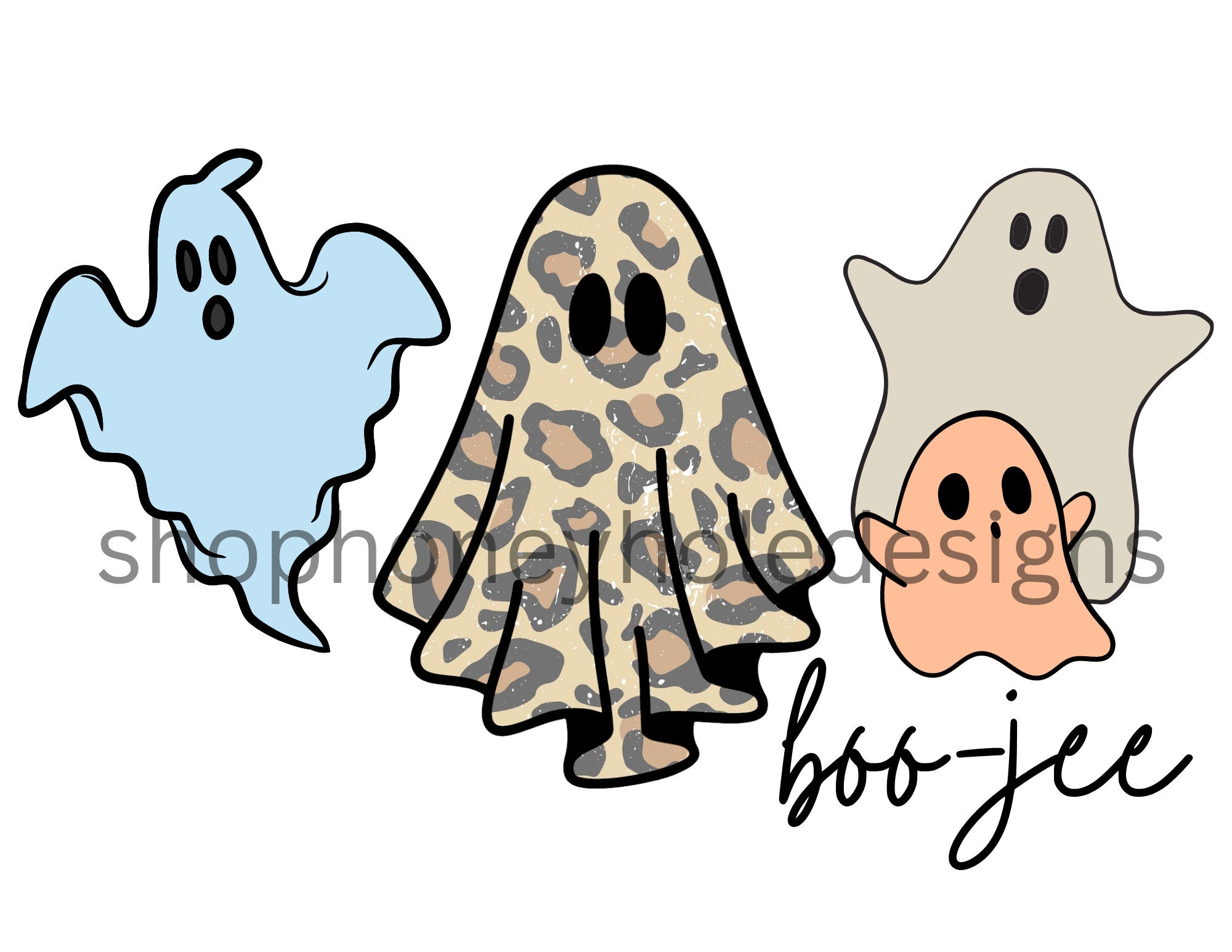 Boo-jee PNG / Ghosts PNG / Ghost Sublimation Design / Halloween ...