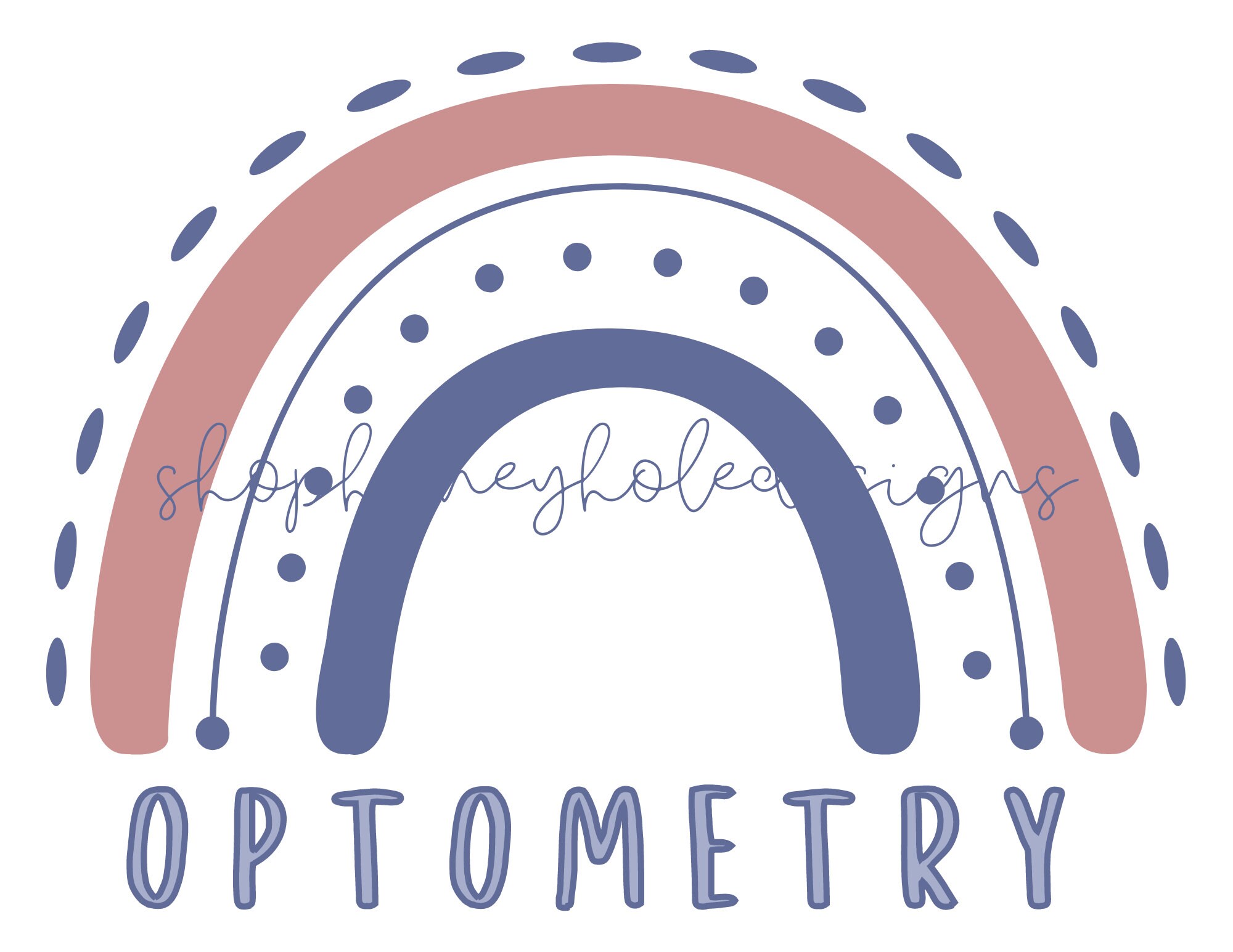 Optometry Rainbow PNG / Optometry Designs / Optometrist Designs ...