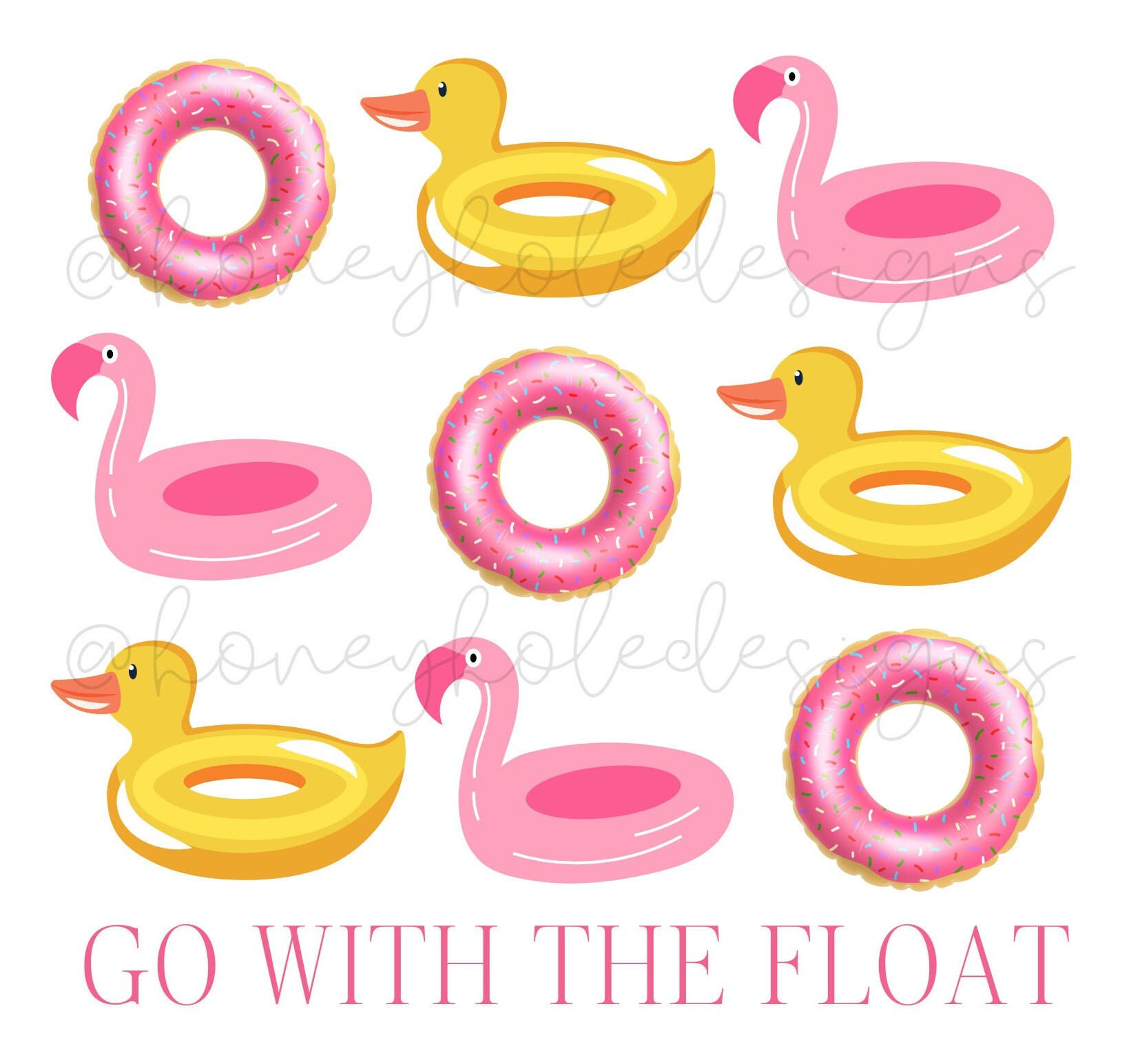 Summer Png Design, Pool Float Design, Summer Png File, Summer ...