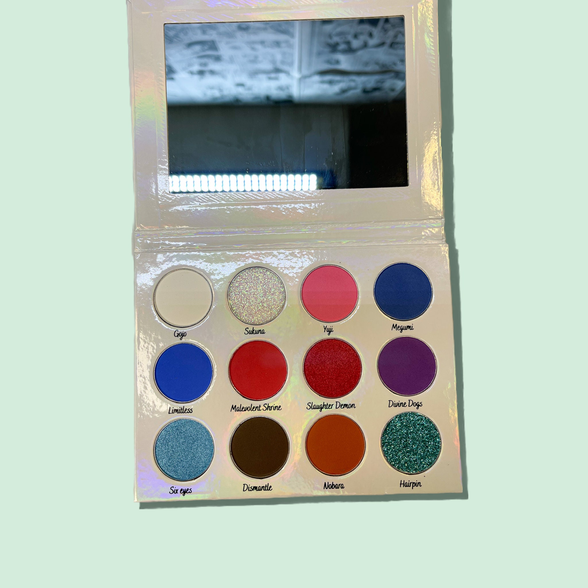 Anime Palette Inspired Eyeshadow Palette Anime Palette - Etsy