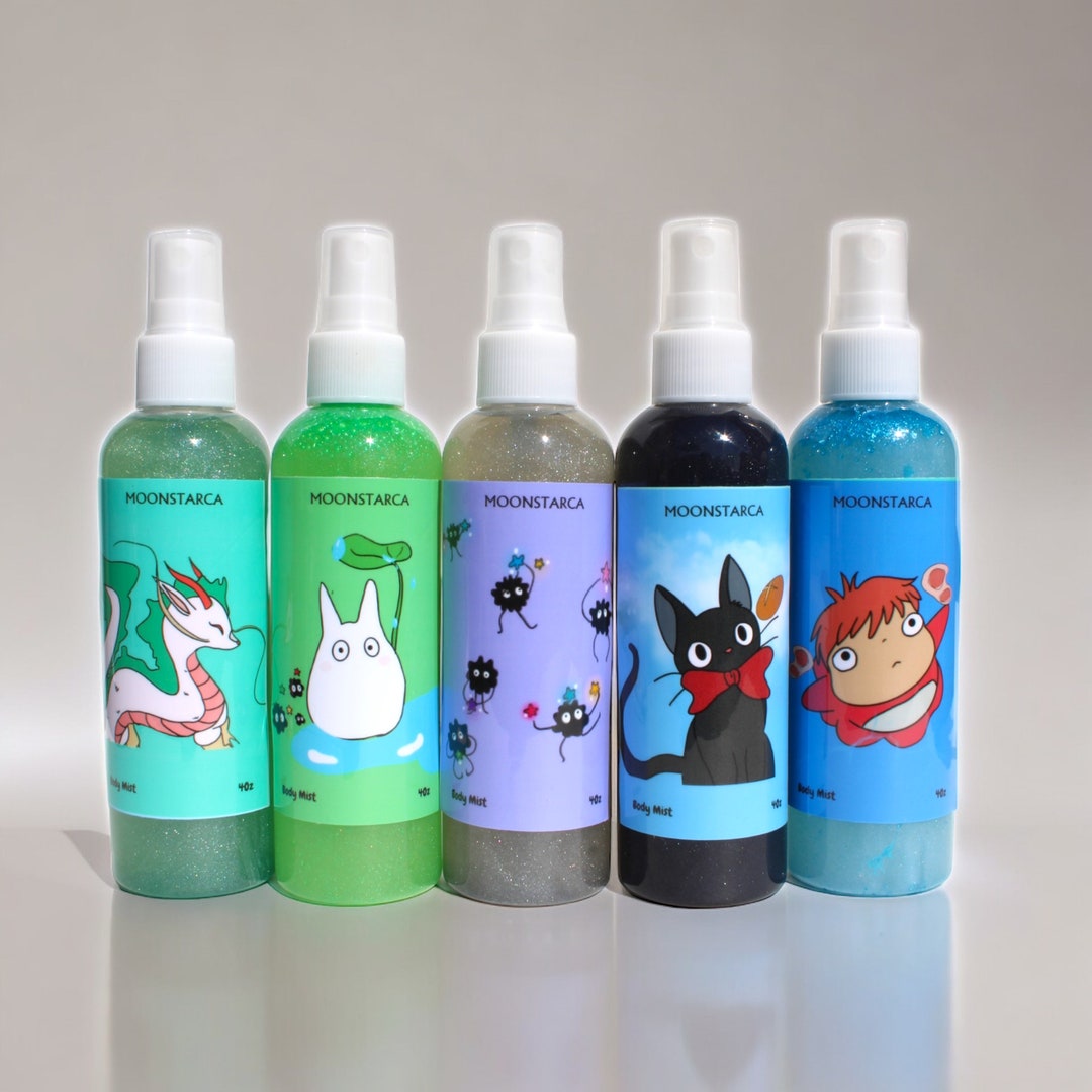 Studio Body Spray | Anime Candle | Pick Your Own Candle | - Etsy