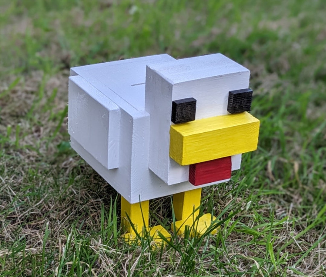 Minecraft Chicken Money Box - Etsy UK