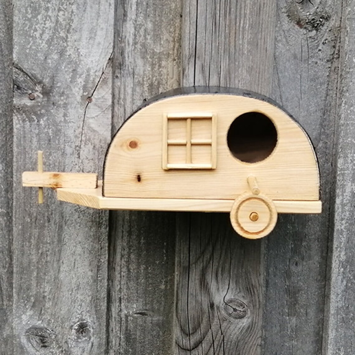 Bird House Caravan / Nesting Box / Bird Feeder - Etsy UK