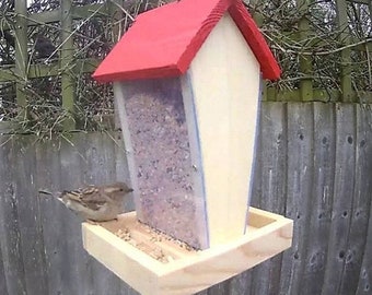 Bird House Caravan / Nesting Box / Bird Feeder - Etsy