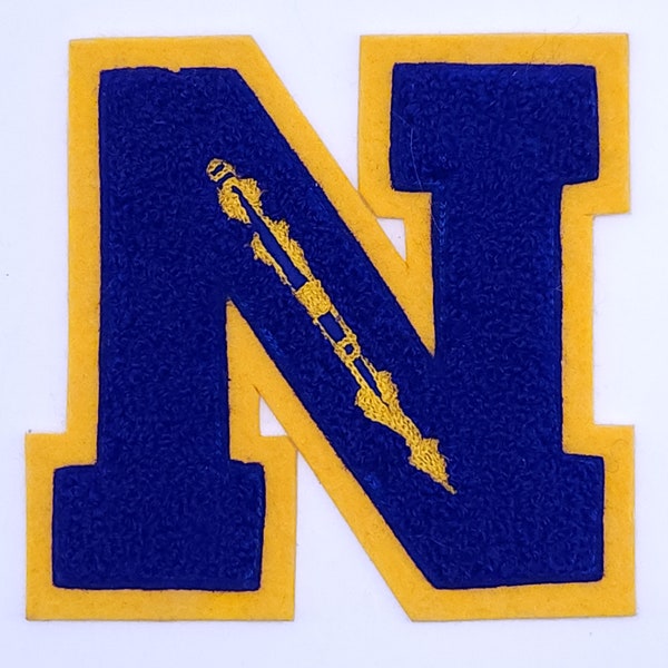 Letterman Patch Letters - Etsy