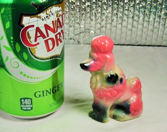 Pink Poodle Figurine - Etsy