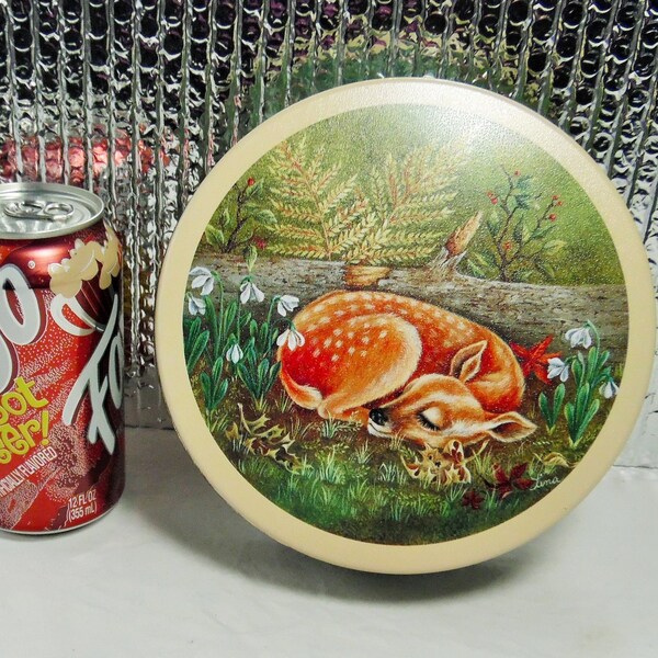 Sleeping Fawn - Etsy