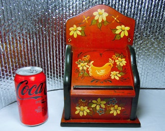 Vintage Salt Box - Etsy