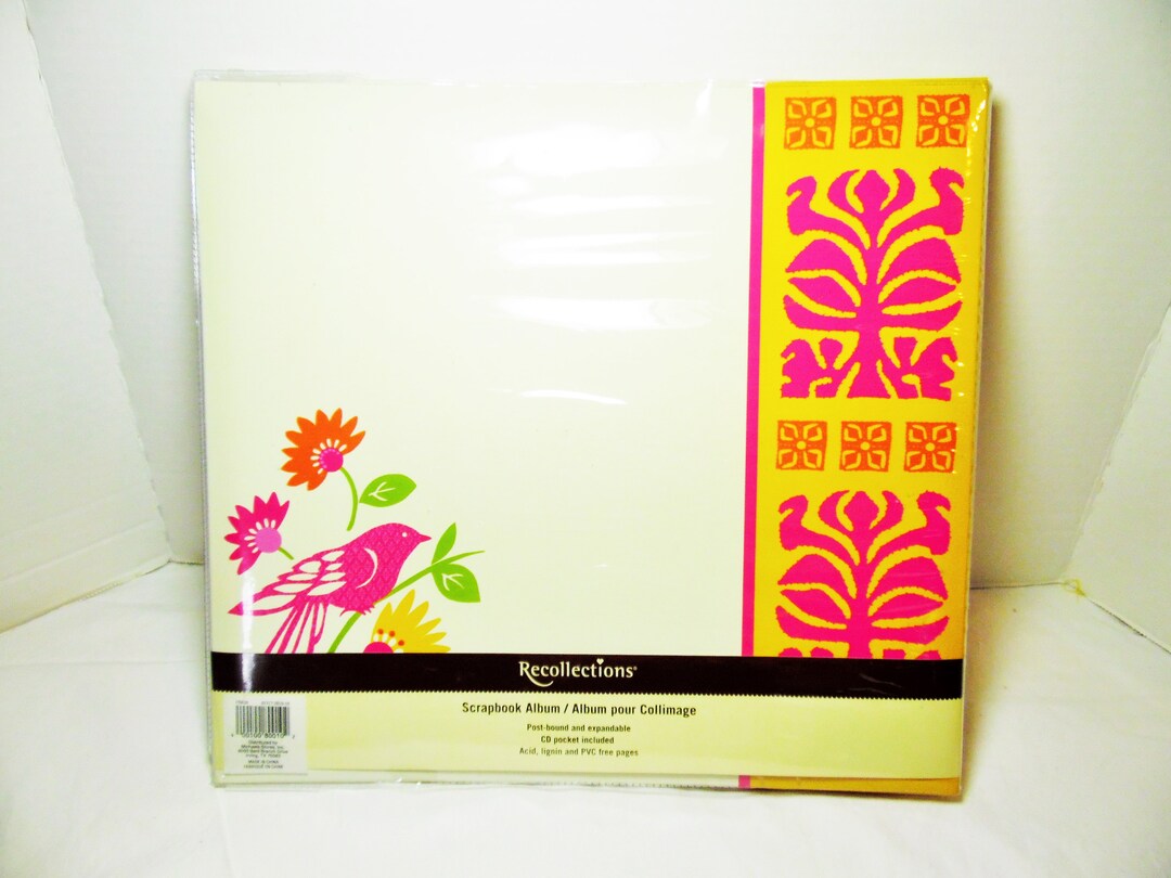 Recollections Scrapbook Album 12 X 12 in 10 Pages Post Bound Expandable ...