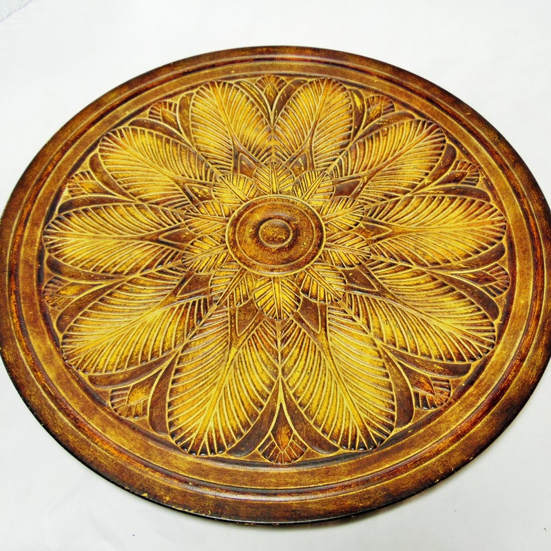 Wooden Coffee Plate - Etsy