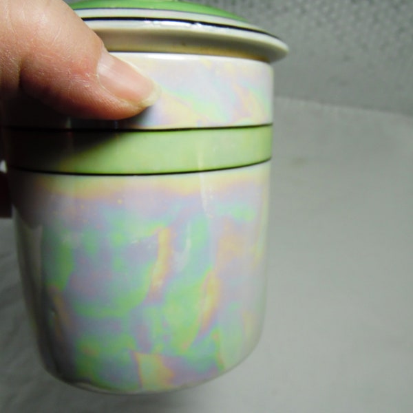 Lusterware Jar - Etsy