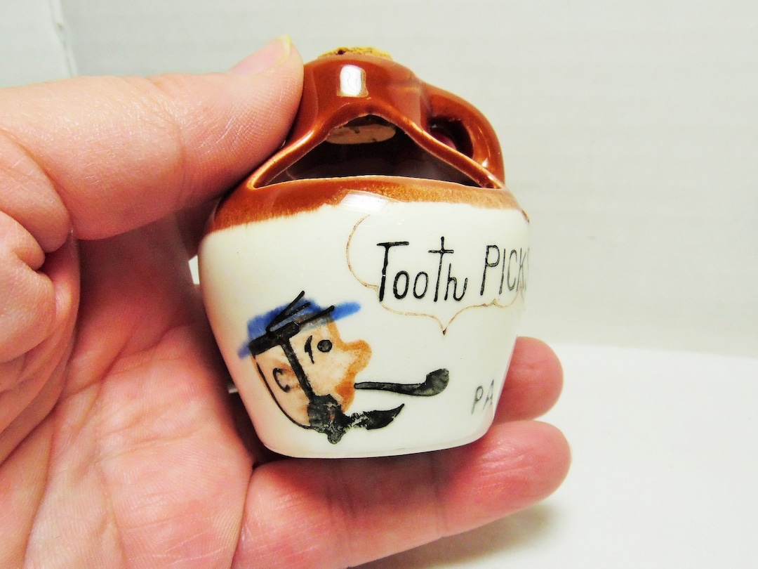 Pa's Toothpick Holder Ma and Pa Toothpick Holder Hillbilly Toothpick ...