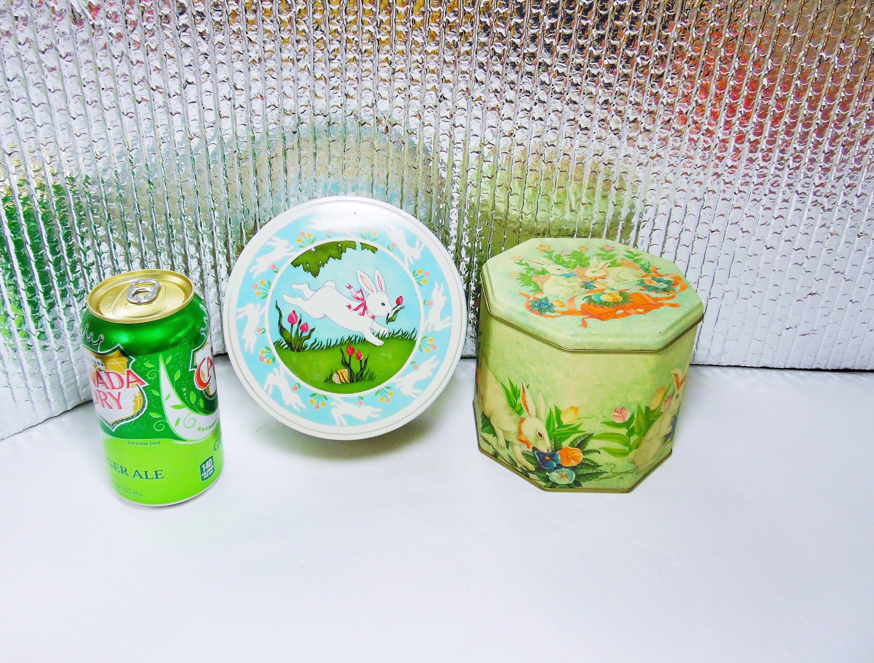 Vintage Rabbit Tin Containers Vintage Bunny Tins Vintage - Etsy