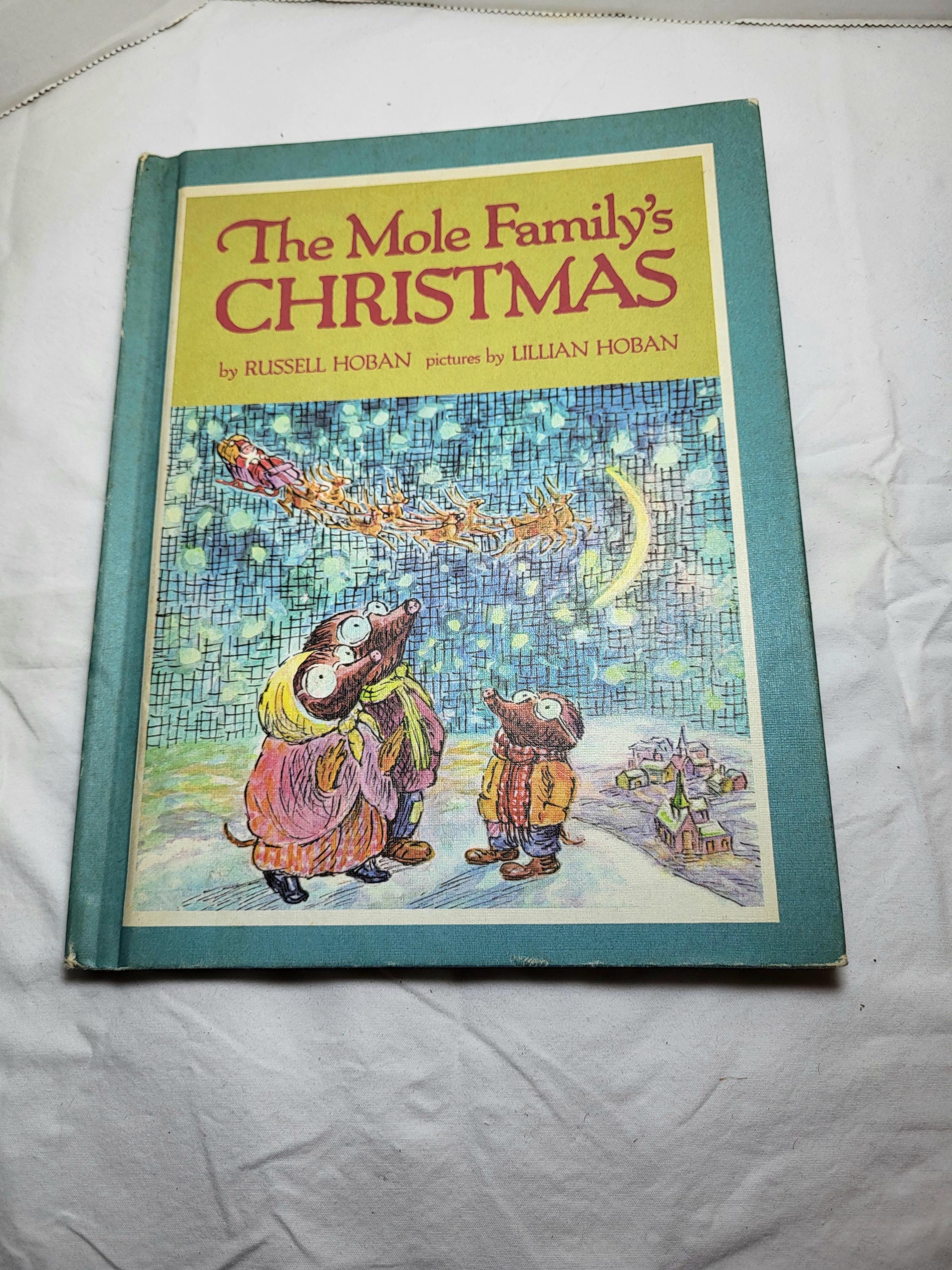 Vintage Childrens Book 1969 the Mole Familys Christmas Vintage Mole ...