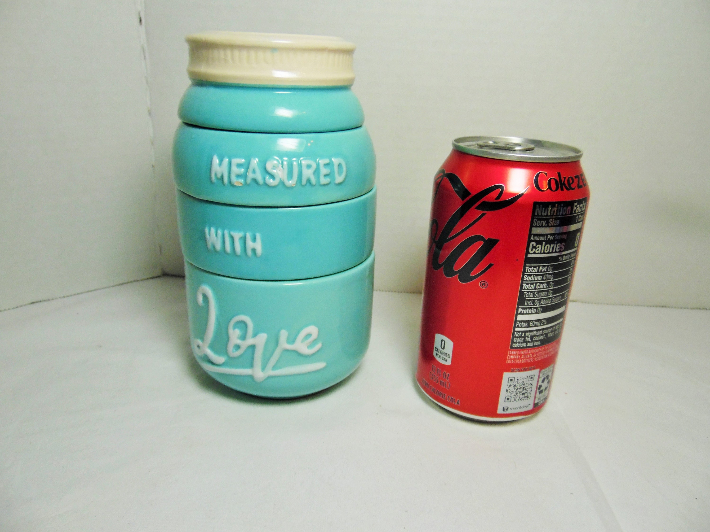 Vintage Mason Jar Measuring Cups Vintage Stackable Measuring Cups Jar ...