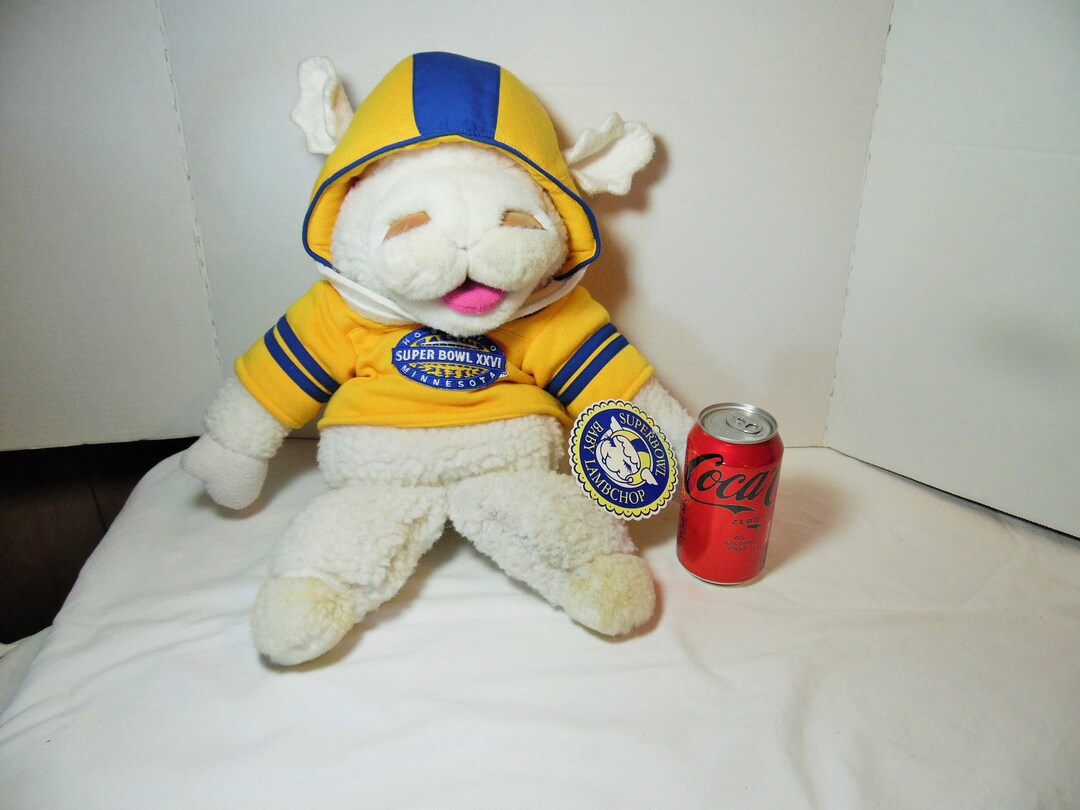 Super Bowl XXVI Vikings Lambchop Puppet Sheri Lewis 1990 Minnesota ...