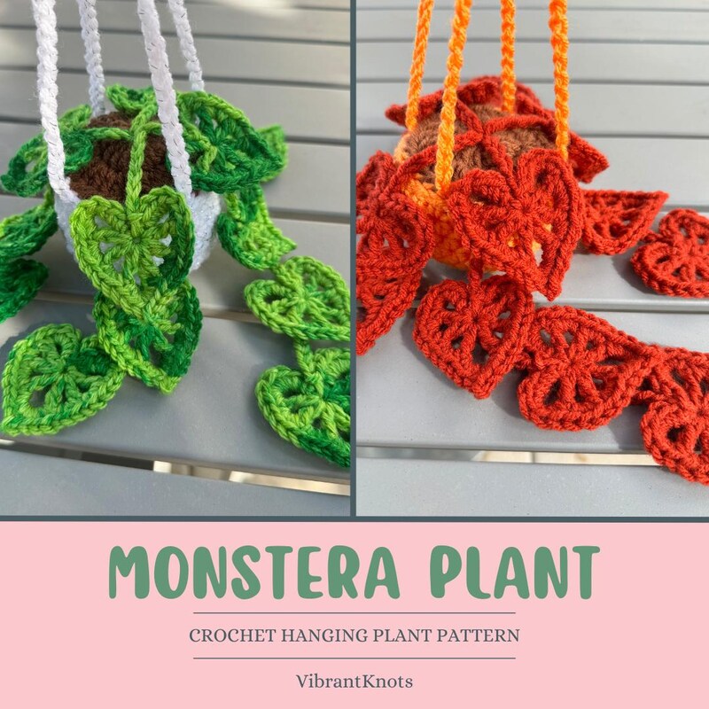 Crochet Monstera - Etsy
