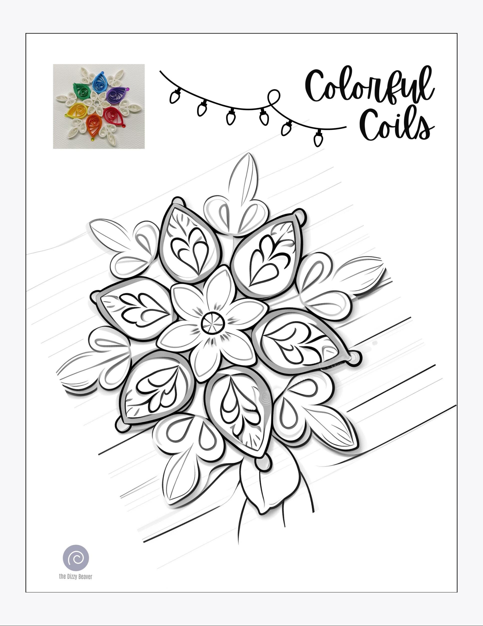 Snowflake Coloring Page. Digital Download. All Ages. Christmas Activity ...