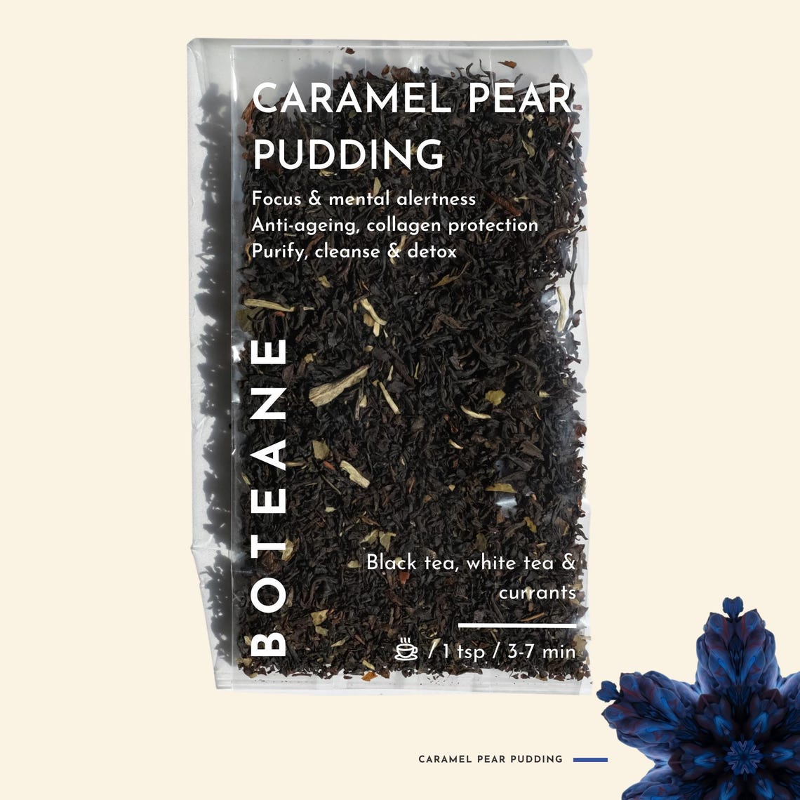 Caramel Pear Pudding Tea | Dessert Tea | Gourmet Loose Leaf | Caramel ...