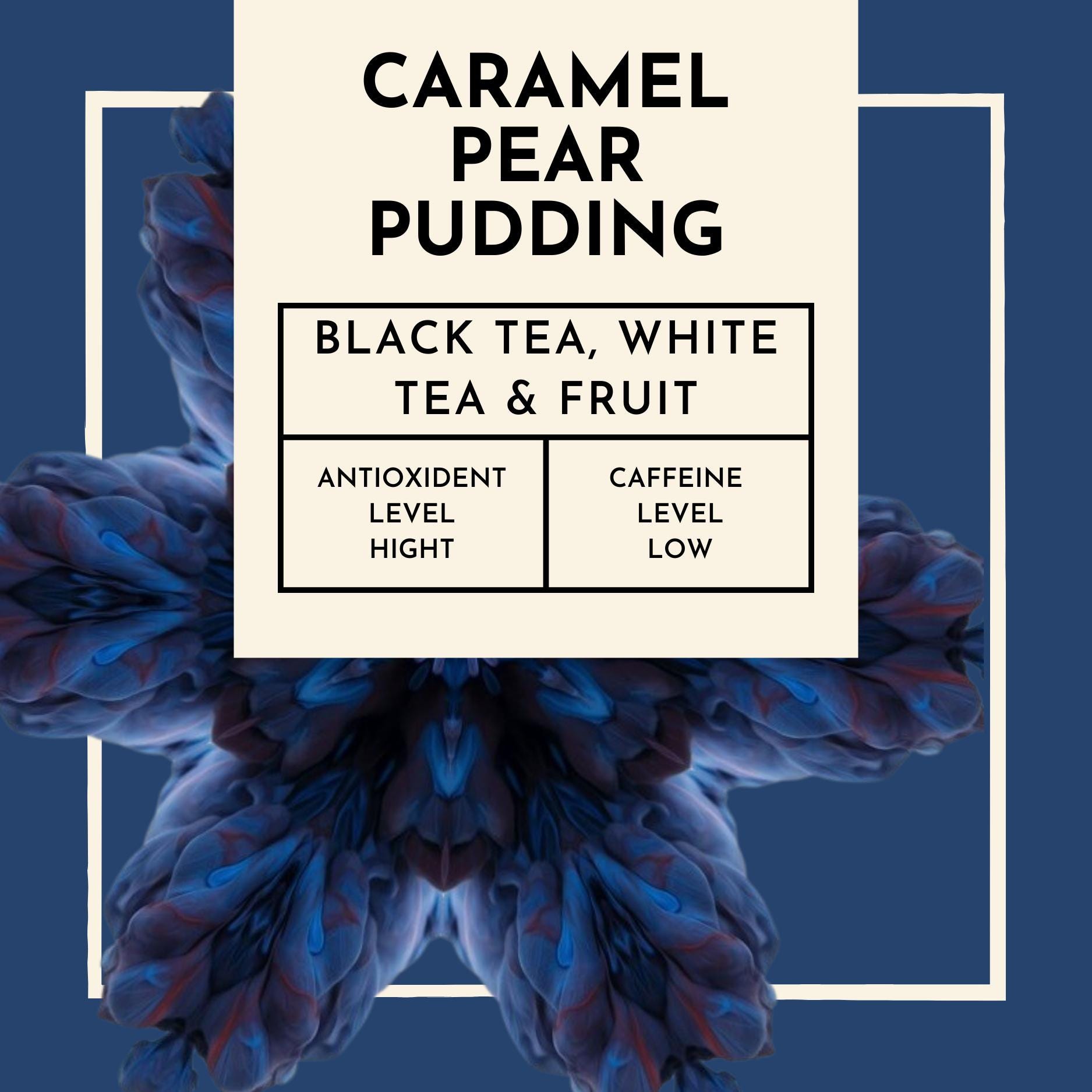 Caramel Pear Pudding Tea | Dessert Tea | Gourmet Loose Leaf | Caramel ...