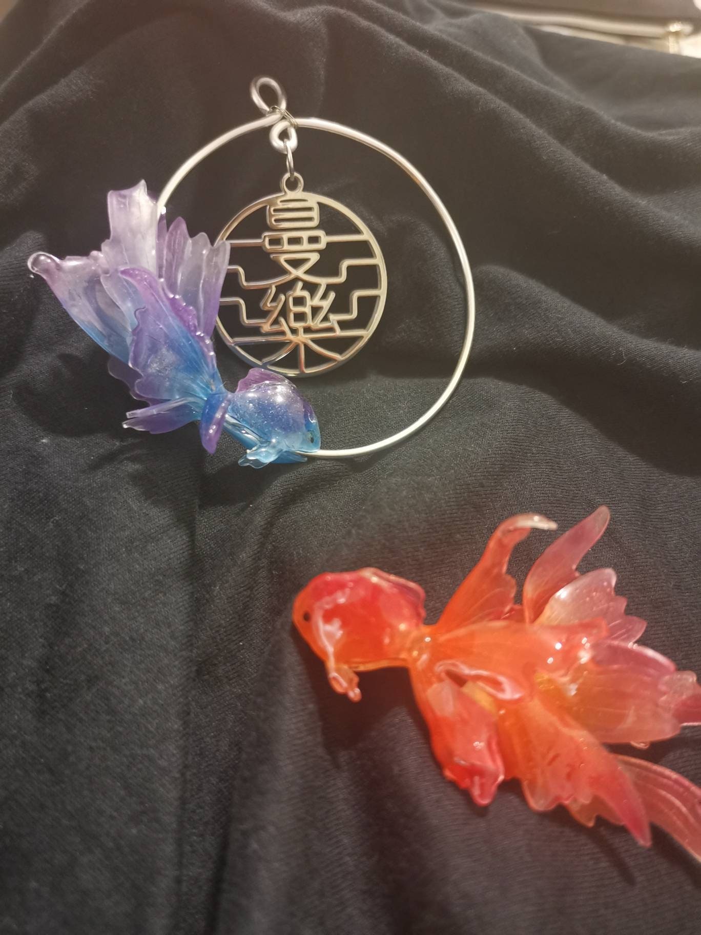 Pre-cut 0.2mm Shrink Plastic Film - Large Tail Fish (9 Parts / Set ...