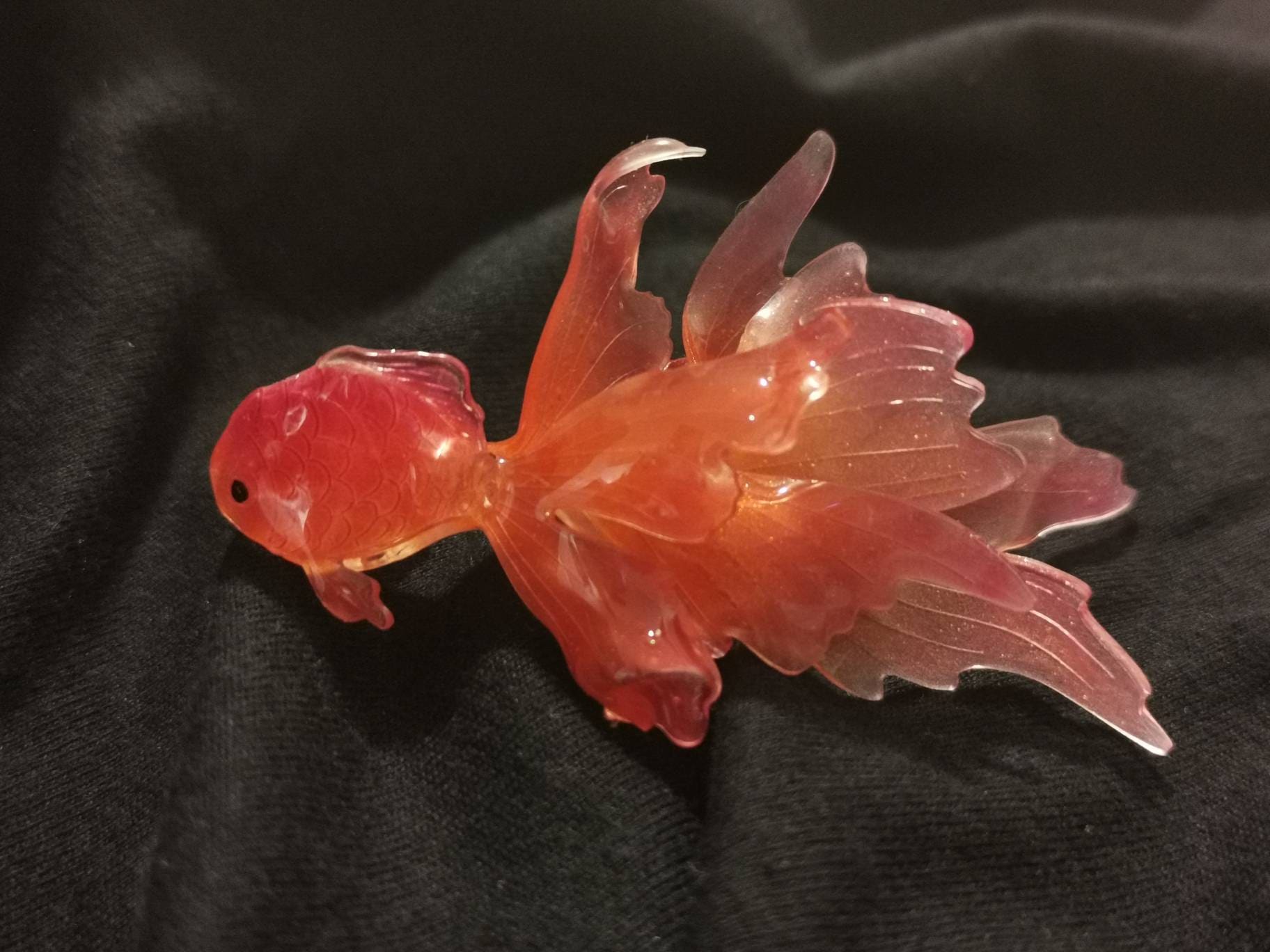 Pre-cut 0.2mm Shrink Plastic Film - Large Tail Fish (9 Parts / Set ...