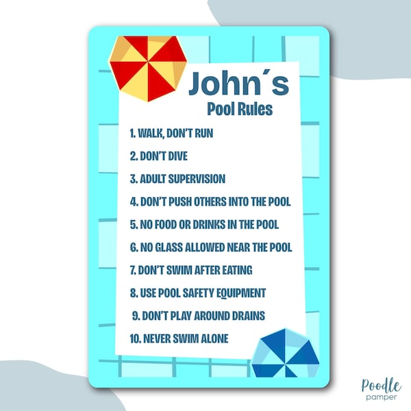 Bar Rules Sign - Etsy