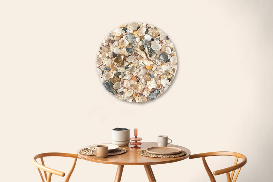 Real Seashell Collage Art - Etsy