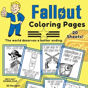 dltk coloring pages fallout