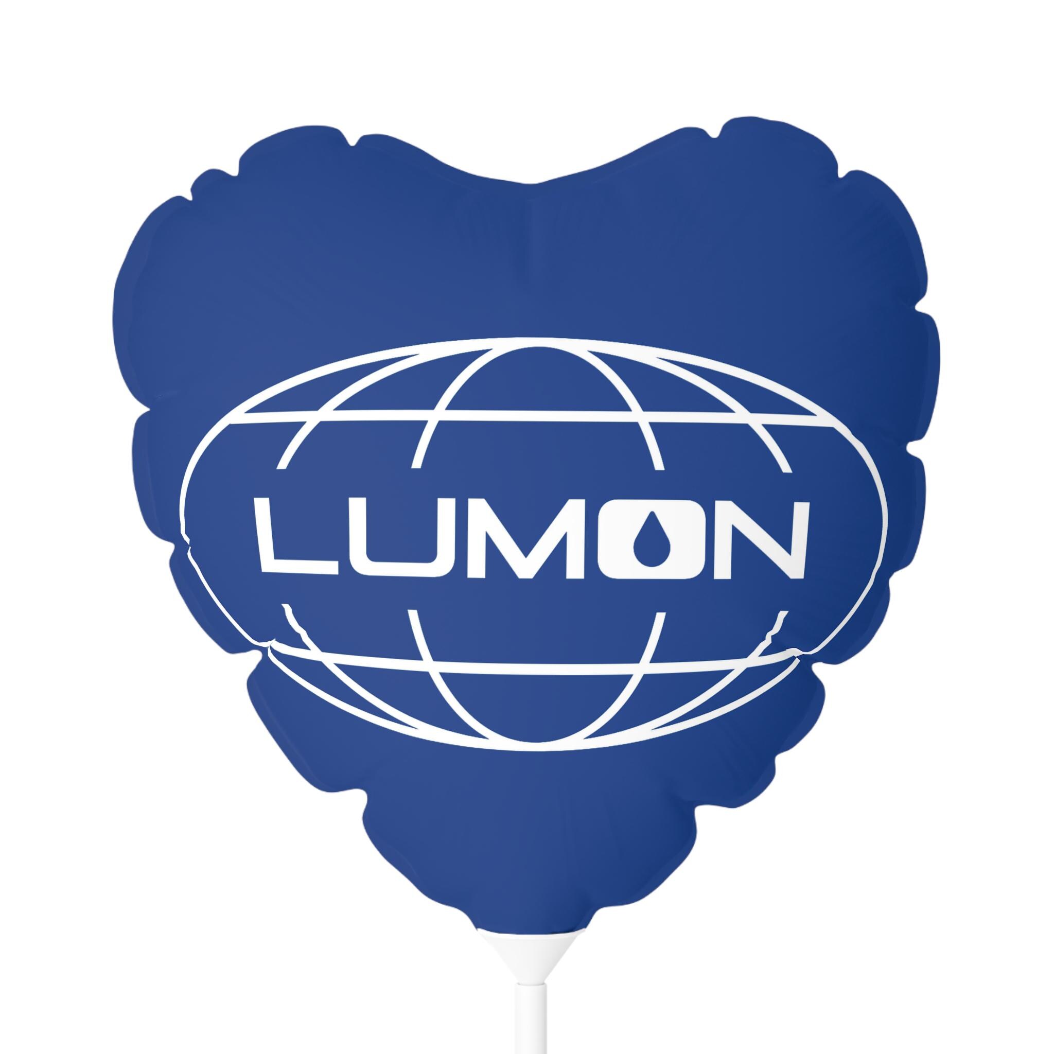 Lumon Logo Mylar Balloon, Severance-inspired Navy Blue, Round & Heart ...