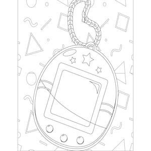 Printable 90's Coloring Pages - Etsy