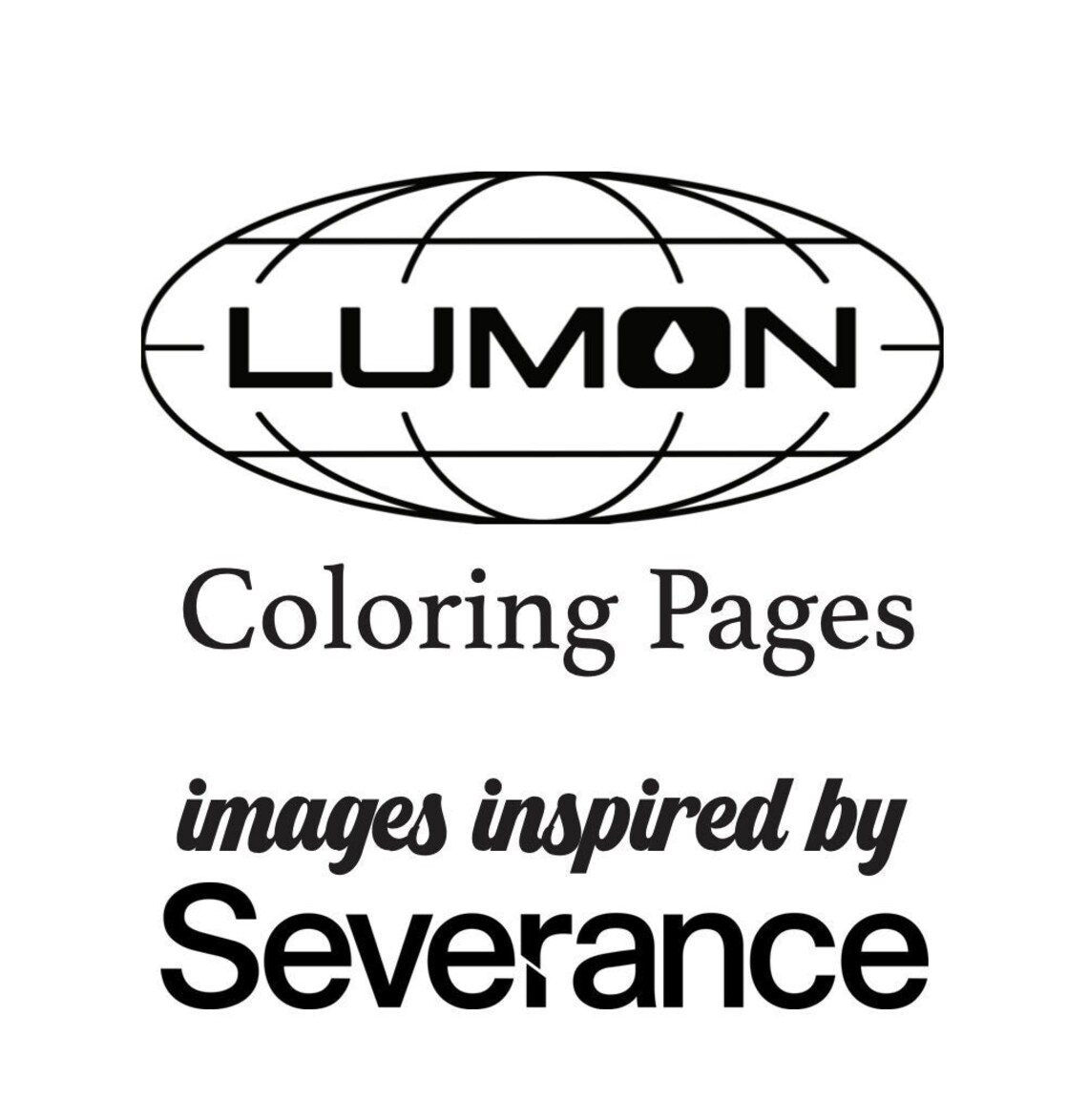 Printable LUMON Coloring Pages for Fans of the Tv Show SEVERANCE - Etsy