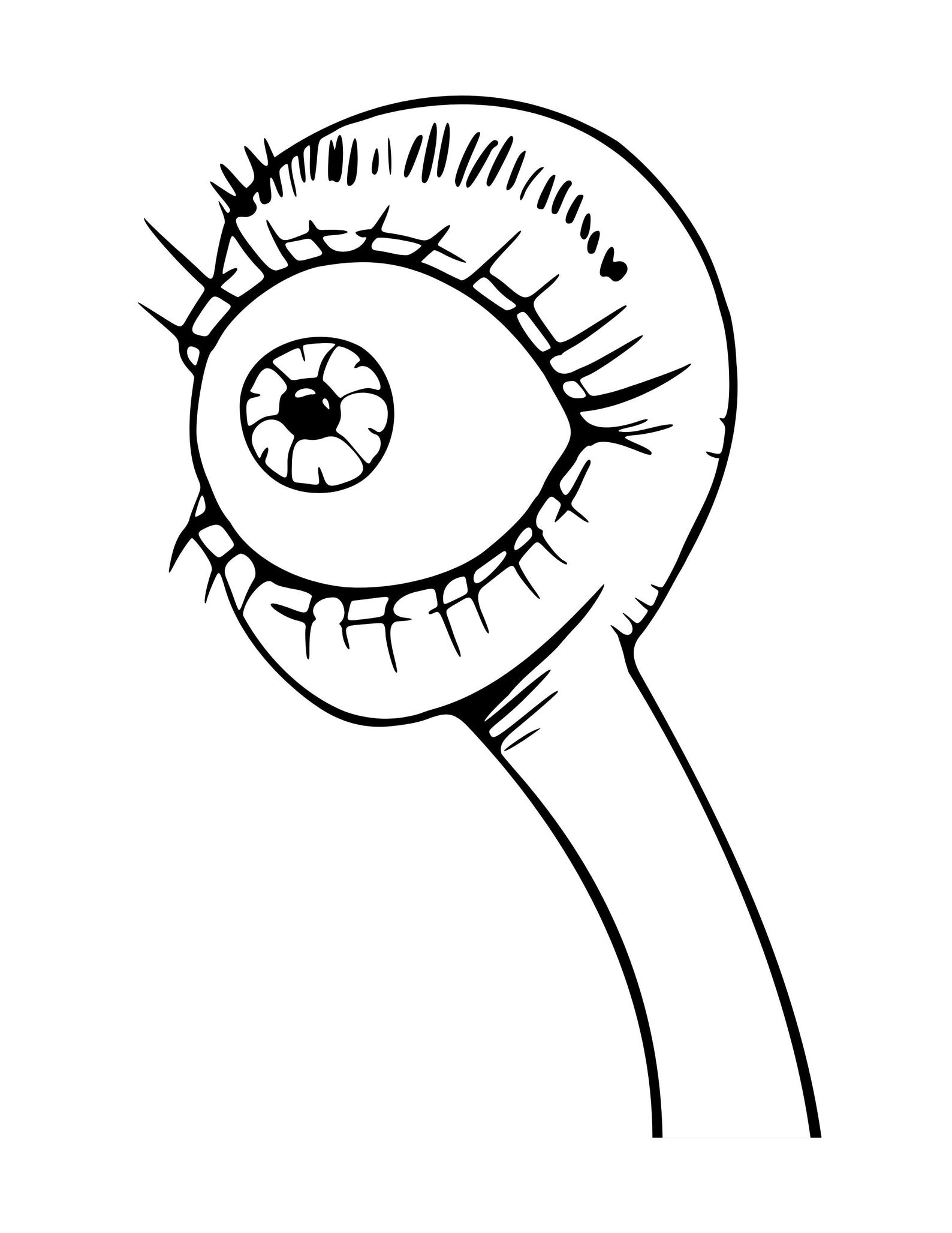 Oddities Coloring Pages- Over 100 Creepy Cute, Unsettling, and Offbeat ...