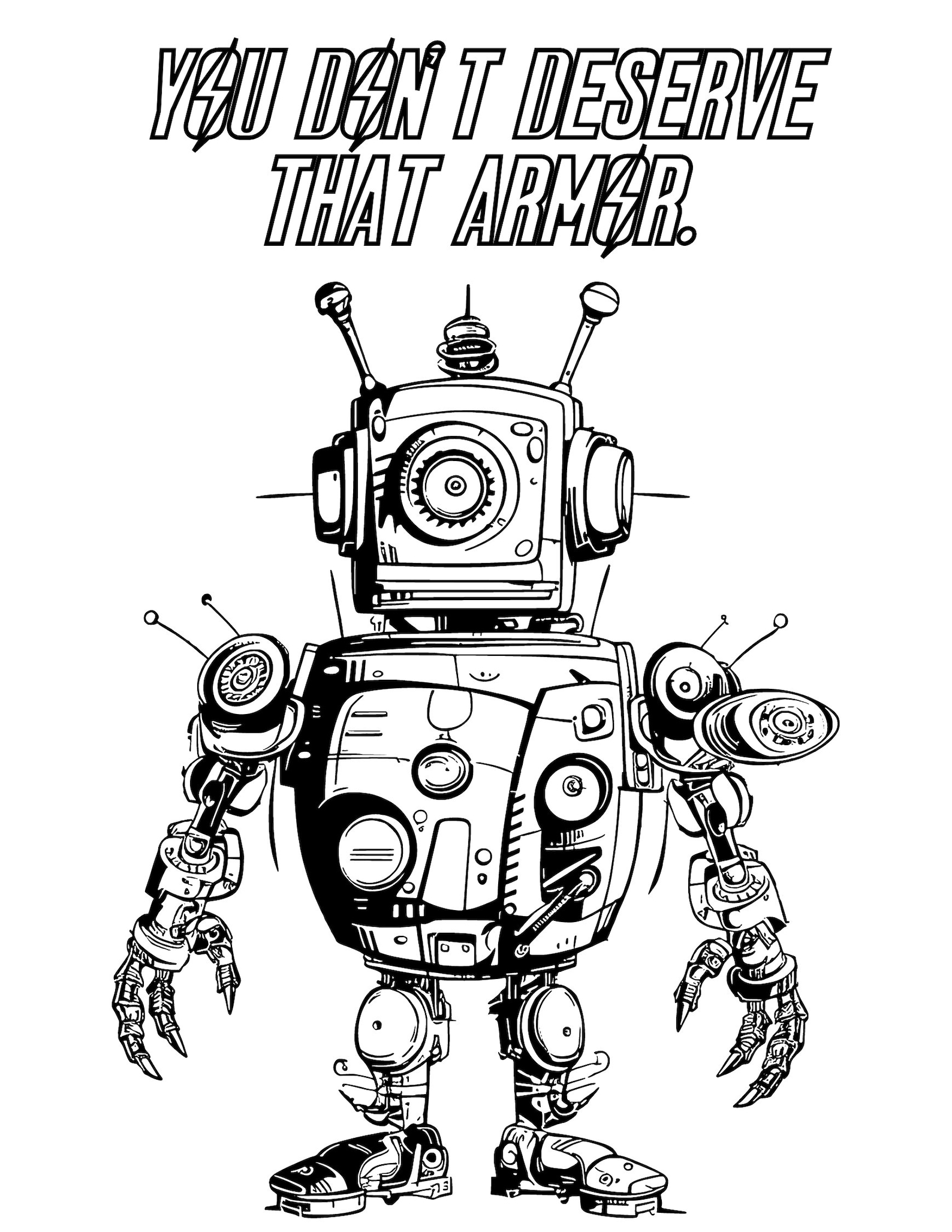 Fallout Coloring Pages- 20 Sheets Inspired by the Popular TV Series ...