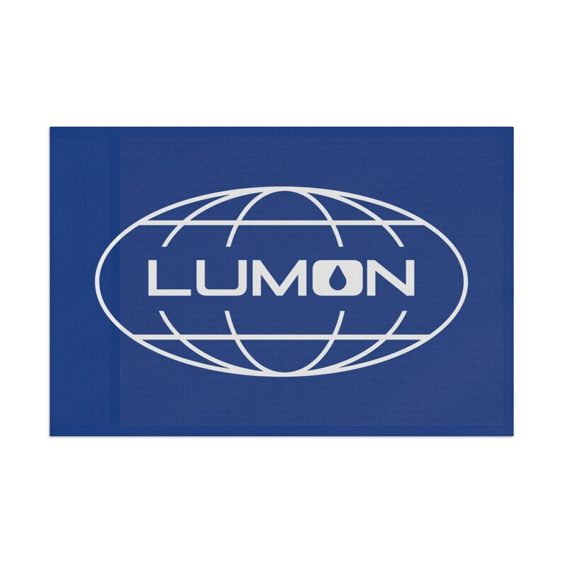 Lumon Flag, Navy Blue With White Logo, Severance-inspired Polyester ...
