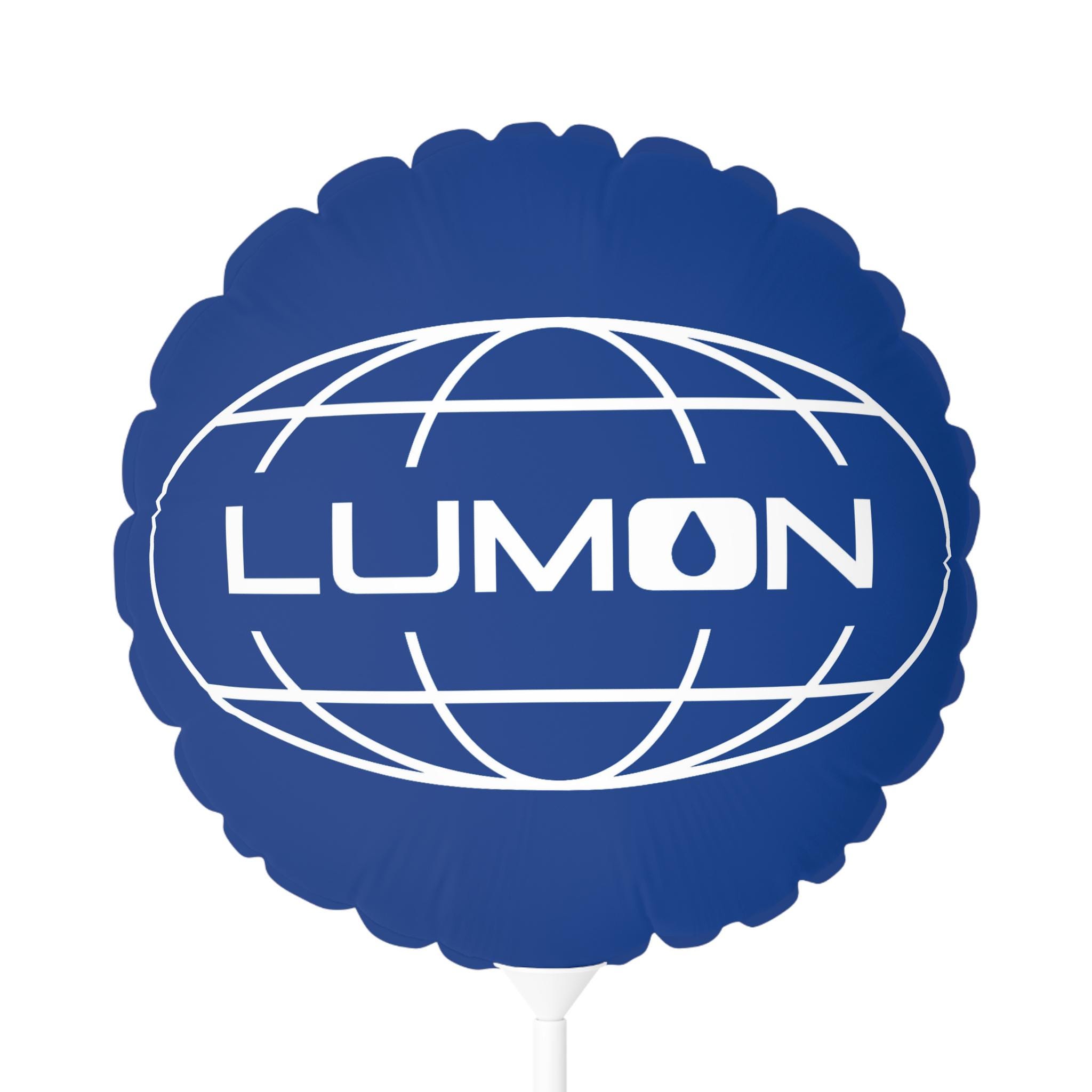 Lumon Logo Mylar Balloon, Severance-inspired Navy Blue, Round & Heart ...