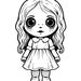 Oddities Coloring Pages- Over 100 Creepy Cute, Unsettling, and Offbeat ...