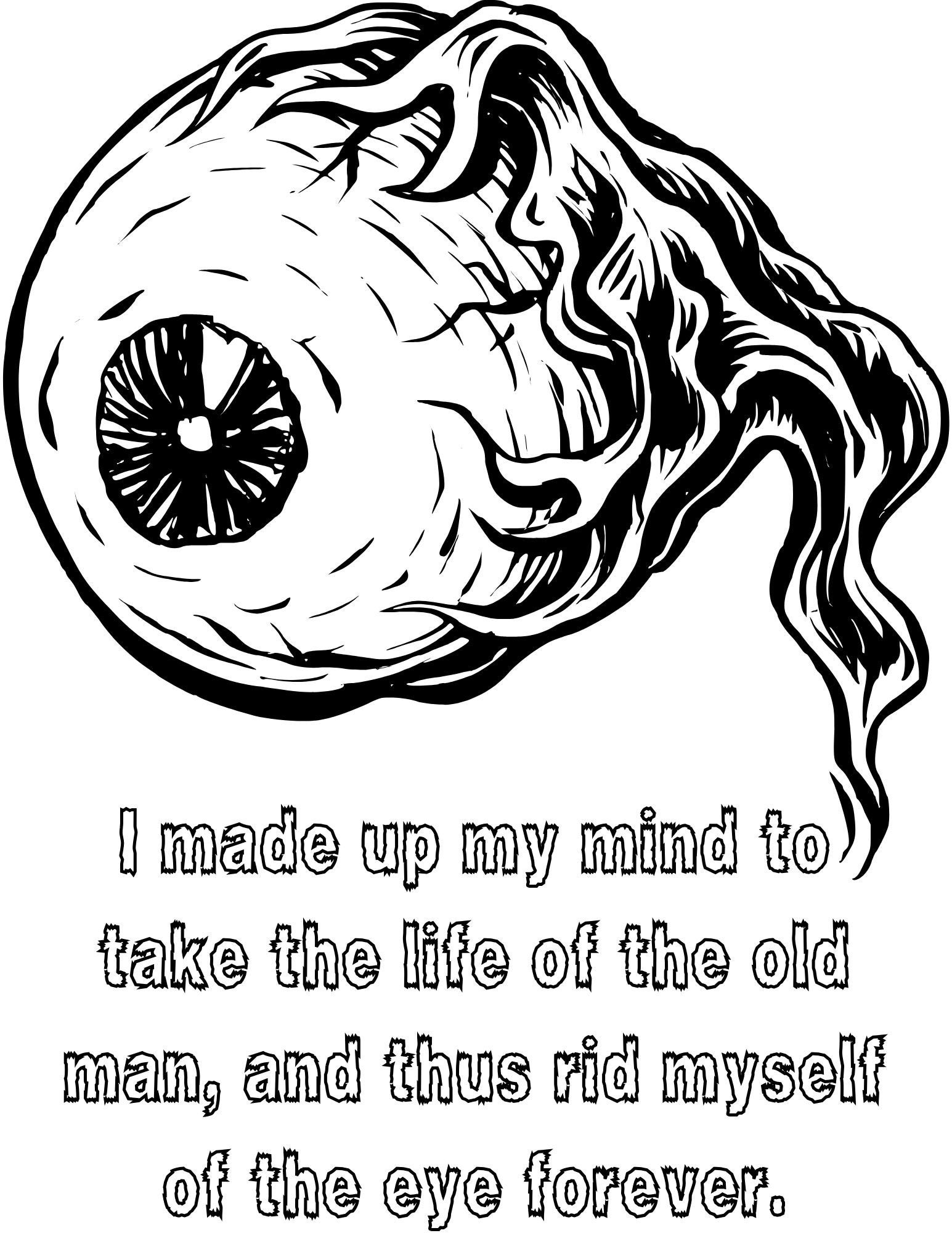 Printable Edgar Allan Poe Coloring Pages, Over 100 Unique Designs ...