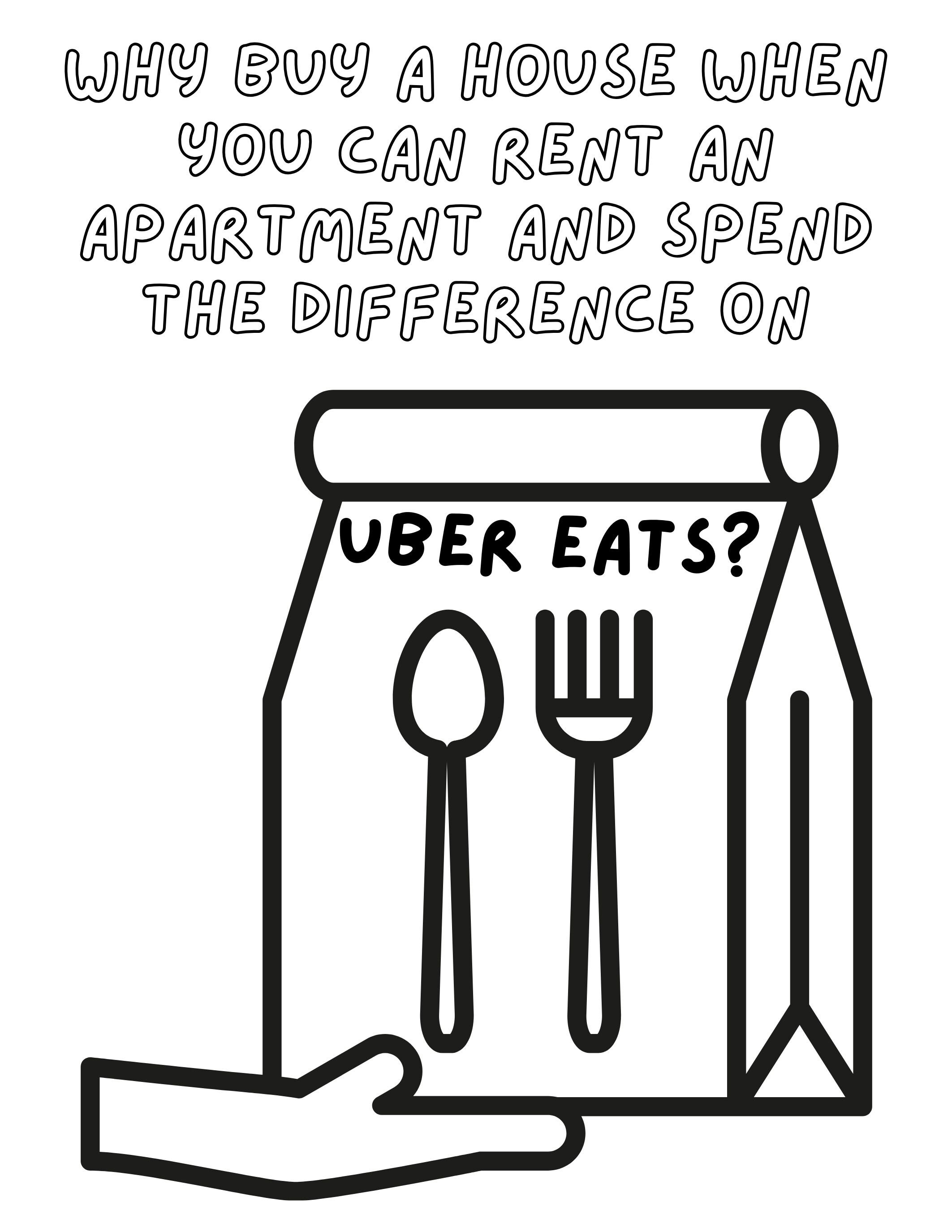 Millennial Coloring Pages - Adulting is Hard, Unwind With a Little ...